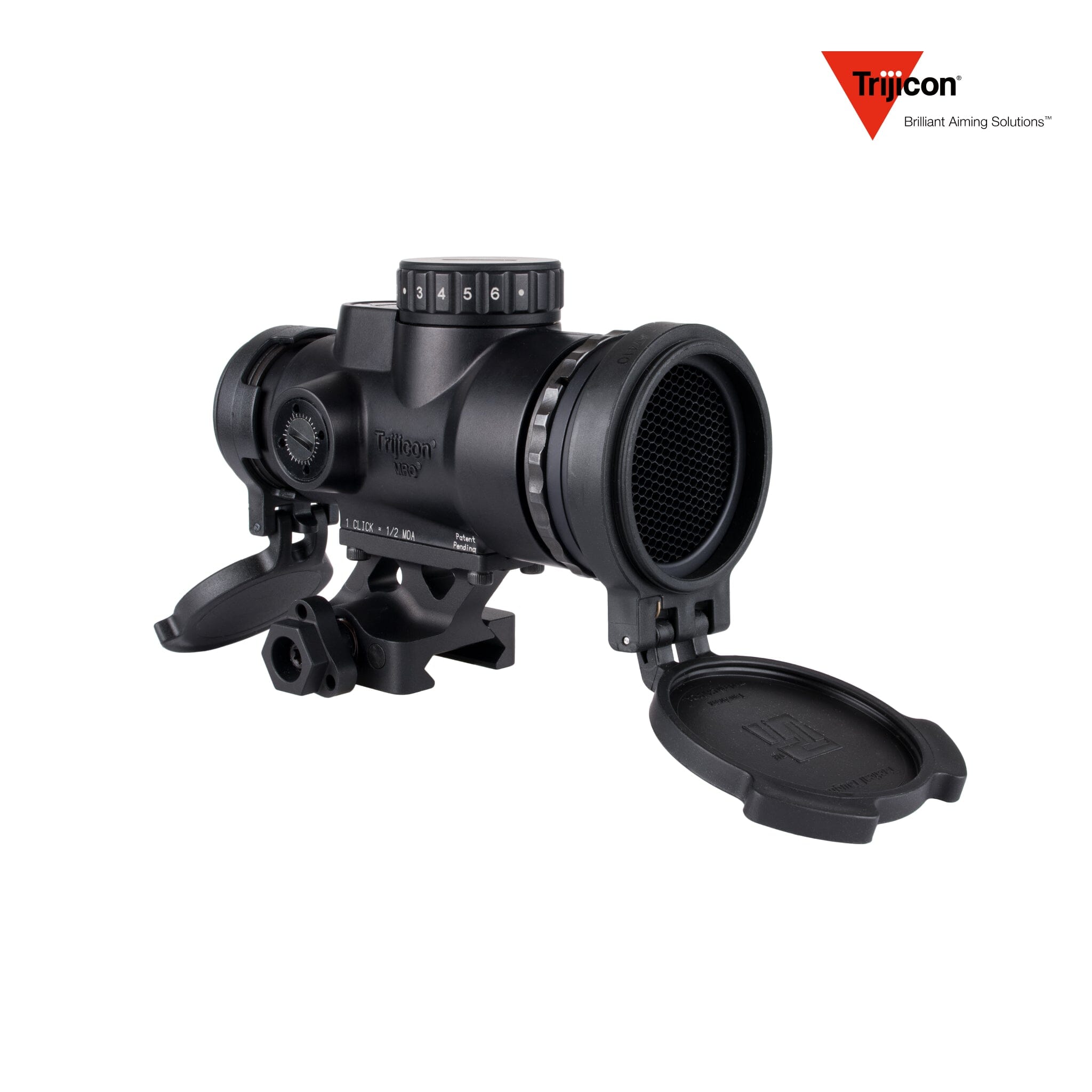 Trijicon MRO SD Patrol 1x25 Red Dot Sight - Full Co-Witness QR Mount ...